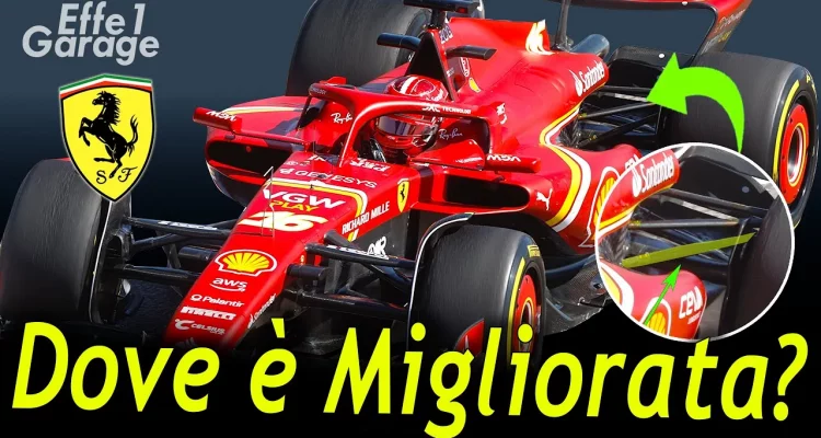 Ferrari F1 SF-24 Dove è migliorata ? Effe1 Garage 213